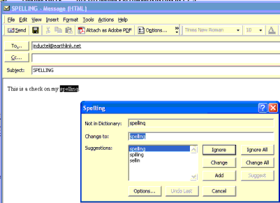 SPELLER ACTIVATION INSTRUCTIONS
