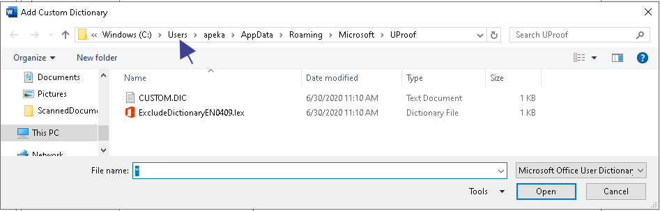 SPELL CHECKER ACTIVATION INSTRUCTIONS